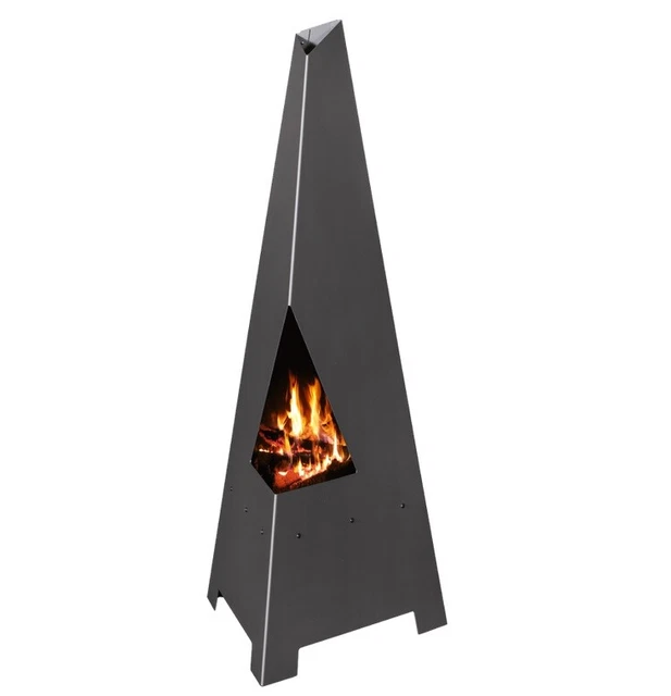 GARTENOFEN FAIKO 3 Terrassenofen Kamin Holzofen Feuersäule Gartenkamin ...