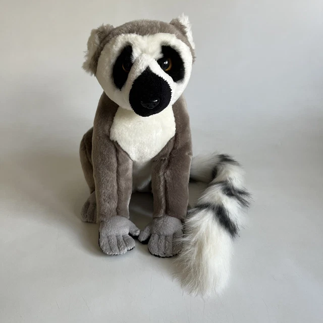 RAVENSDEN SOFT TOY Cuddly Plush Ring Tailed Lemur Monkey Stuffed Animal ...