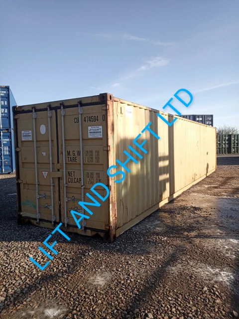 40FT X 8ft USED SHIPPING CONTAINER £2,750.00 - PicClick UK