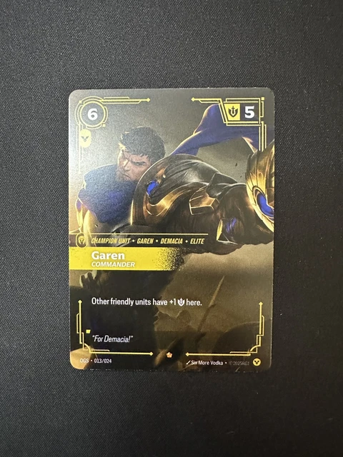 RIFTBOUND LEAGUE OF Legends TCG Garen - Commander OGS Proving Grounds ...