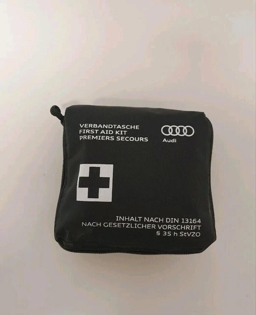 AUDI ORIGINAL VERBANDSTASCHE Erste Hilfe Tasche Set First Aid Kit MHD ...