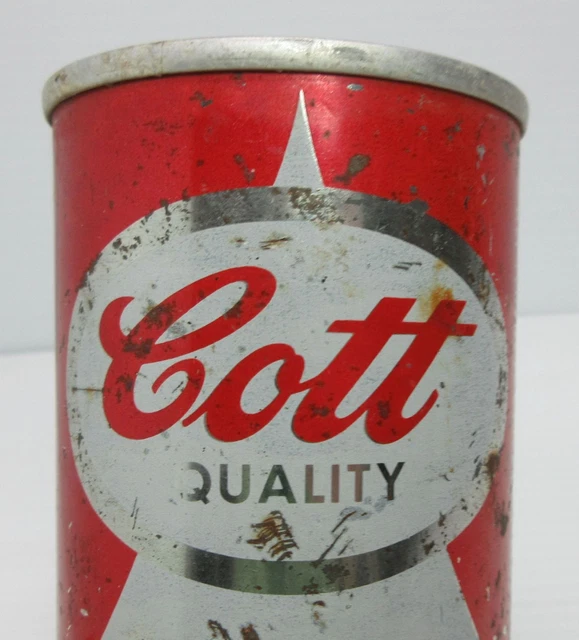 VINTAGE COTT COLA Soda Pop Can $9.99 - PicClick CA