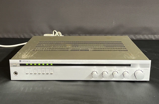 SHARP OPTONICA SM-4100 Stereo Integrated Amplifier Hi-Fi Separate JAPAN ...