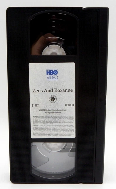 COMPLETE ZEUS AND Roxanne Rysher Entertainment White Clamshell VHS 1997 ...