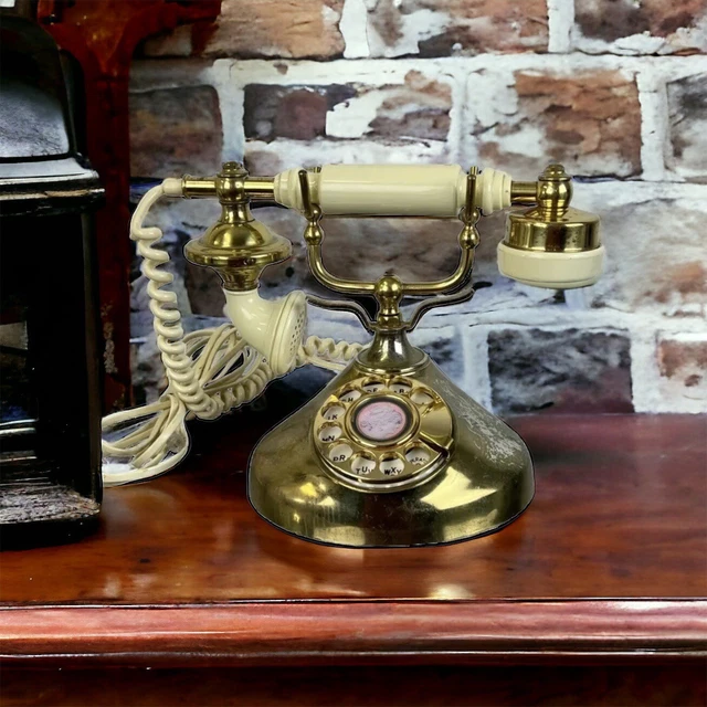 VTG RADIO SHACK Phone French Style Replica Rotary Telephone Corded ...