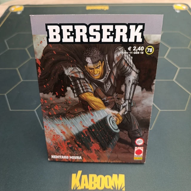 BERSERK 78 PLANET Manga 1ª Edizione Sottiletta Kentaro Miura Panini EUR ...