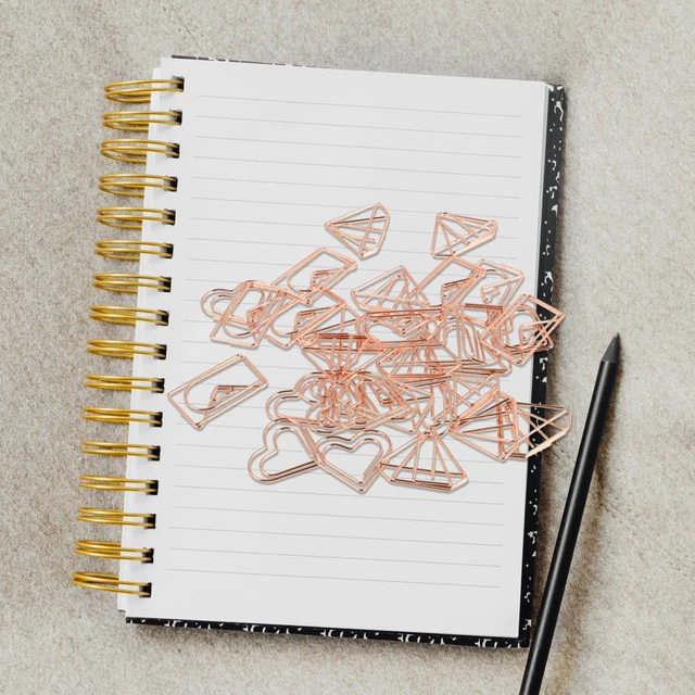 30 PCS PAPERCLIP Bookmark Creative Envelope Shape Clips Scrapbook $21. ...