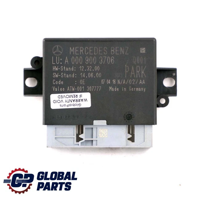 MERCEDES W207 W212 Parktronic Parking Control Unit Module A0009003706 ...