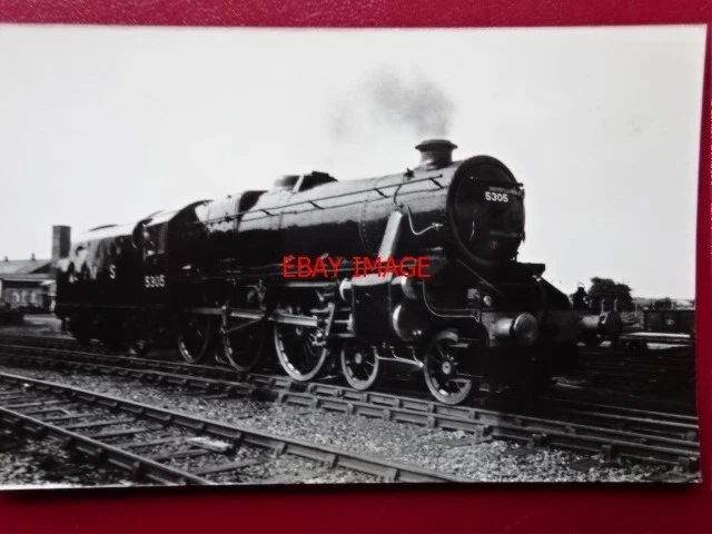 PHOTO LMS Class Black Five Loco No (4) 5305 £2.00 - PicClick UK