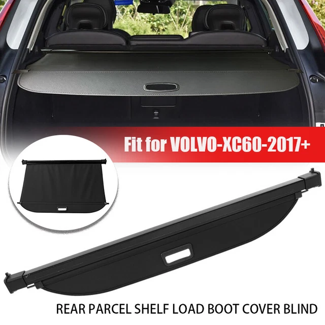FOR VOLVO XC60 (MK2) REAR PARCEL SHELF BLACK BOOT LOAD COVER TRIM 2017 ...