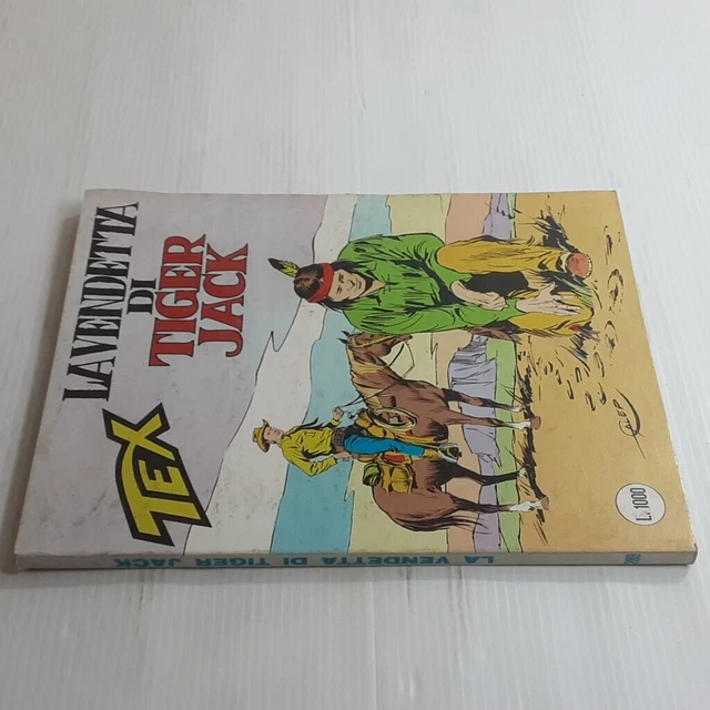 TEX N.289 - LA VENDETTA DI TIGER JACK - DAIM PRESS EUR 1,30 - PicClick IT
