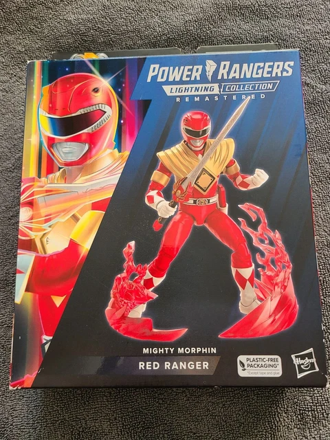 POWER RANGERS LIGHTNING Collection Remastered Red Ranger £35.56 ...