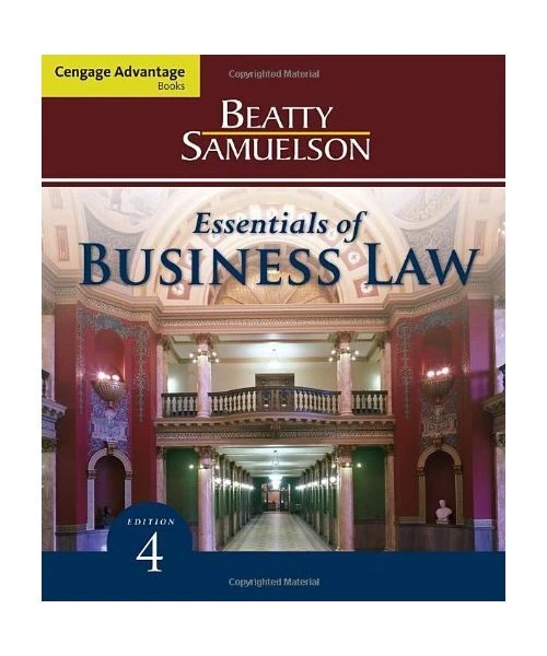 ESSENTIALS OF BUSINESS Law, Jeffrey F. Beatty, Susan S. Samuelson EUR ...
