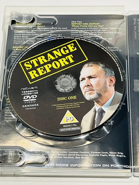 STRANGE REPORT THE Complete Series 5x DVD Boxset 1969-1971 Anthony ...