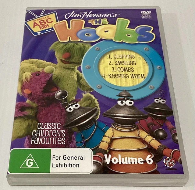 JIM HENSON'S THE Hoobs Volume 6 DVD Region 4 ABC Kids 4 Episodes $9.90 ...