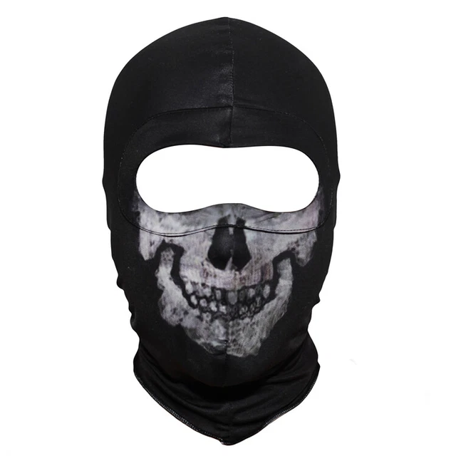 FABRIC COD GHOST Face Mask Balaclava Winter Helmet Skull Halloween Prop ...