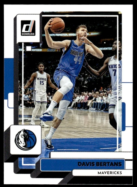 CARTE DE BASKETBALL Donruss 2022-23 Davis Bertans Dallas Mavericks #148 ...