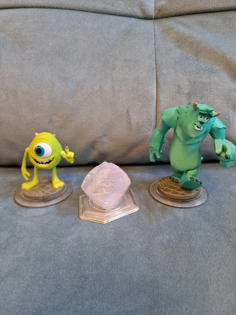 DISNEY INFINITY MONSTERS Inc Bundle Mike Wazowksi And Sully Playable ...