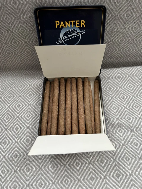 PANTER CIGARS 40+ Year Old Cigars In tin. £40.00 - PicClick UK