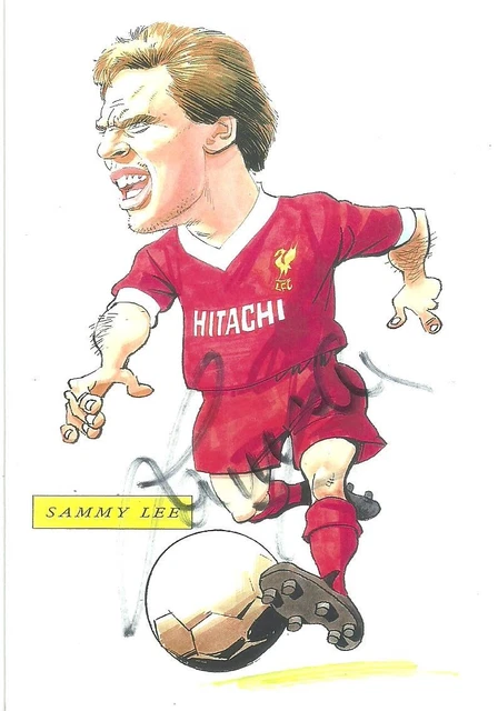 SAMMY LEE - LIVERPOOL - Signed Bob Bond Card £5.21 - PicClick UK