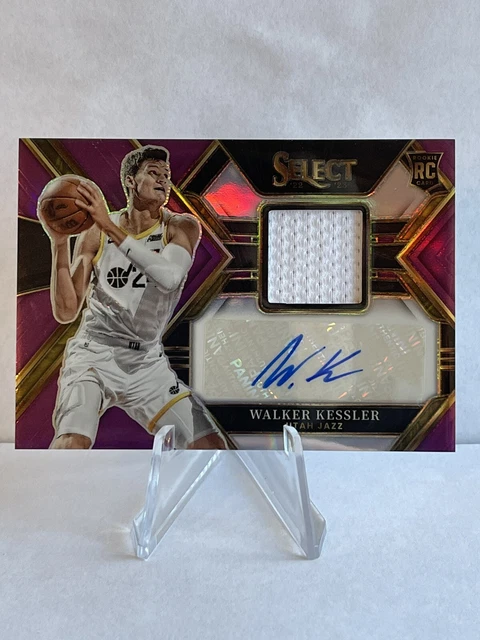 2022-23 SELECT WALKER KESSLER violet RPA patch voiture recrue #/99 ...