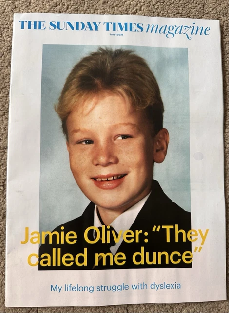 THE SUNDAY TIMES MAGAZINE 1st June 2025 1/6/25 Jamie Oliver & Top 10 ...