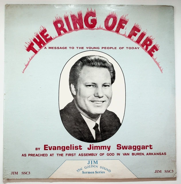 JIMMY SWAGGART - The Ring Of Fire Record 12" Sermon Gospel JIM SSC3 ...