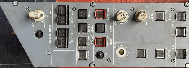 AIRBUS A330 FLIGHTDECK Overhead Panel £80.00 - PicClick UK