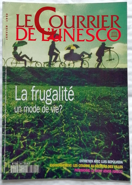 LE COURRIER DE l'Unesco 9801, janvier 1998 EUR 7,90 - PicClick FR