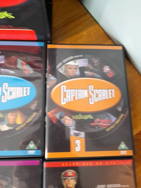 CAPTAIN SCARLET AND The Mysterons Box Set 6 DVDS 2001 EUR 11,69 ...