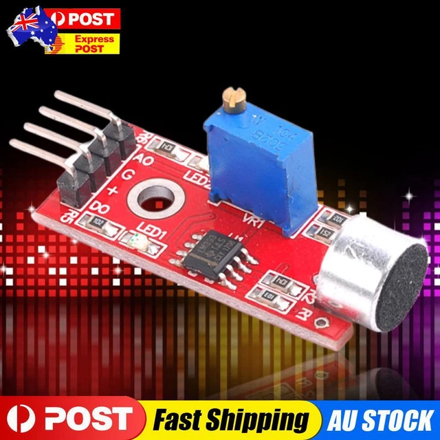 HIGH SENSITIVITY SOUND Microphone Sensor Detection Module for Voice Lights $11.72 - PicClick AU