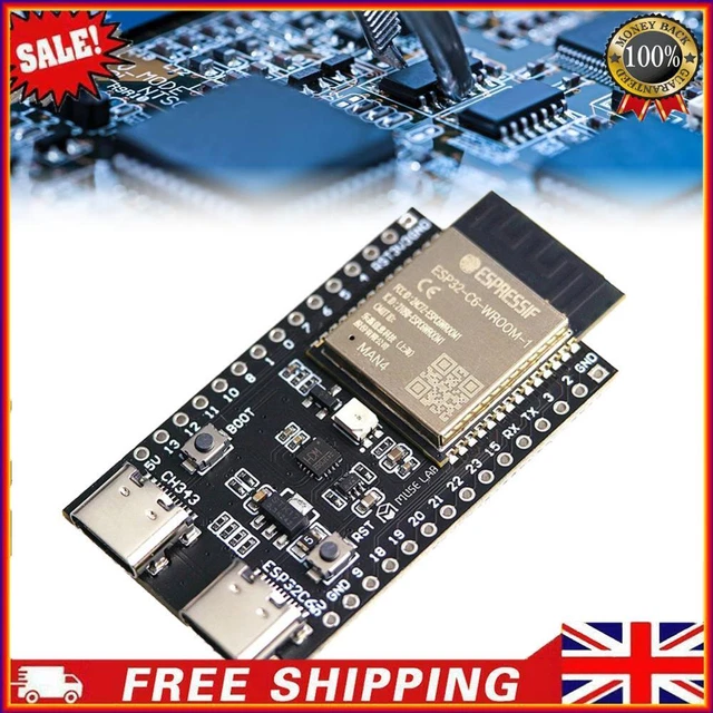 Esp32 C6 Minimum System Board Dual Type C Esp32 C6 Wroom 1 Demo Board Risc V £719 Picclick Uk