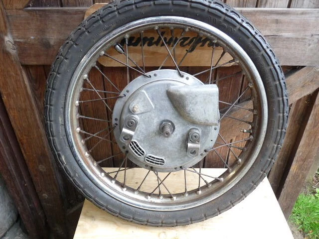 TRIUMPH / BSA Twin Leading Shoe Conical Front Wheel, Brake & Hub ...