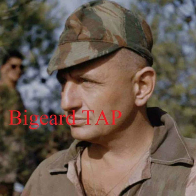 PHOTO BIGEARD BPC RPC Indo Algerie casque Para TAP Légion BEP Colonial ...