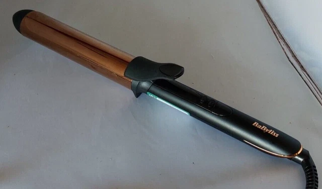 BABYLISS & F94I " Titanium Brilliance Waves Hair Curling Wand £9.68 ...