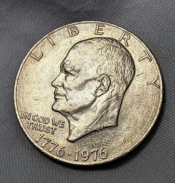 1976 1776 USA Silver Dollar Coin One Liberty Bell Americana Bi ...