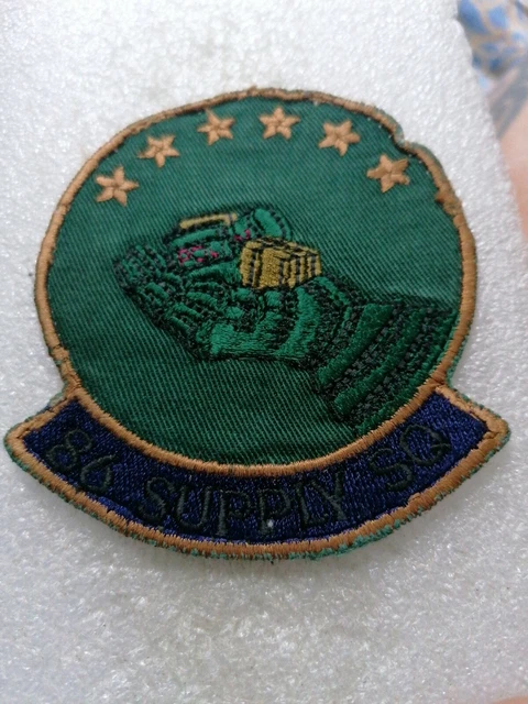 ORIGINAL ARMY USAF 86th SUPPLY SQUADRON Chest Patch £6.24 - PicClick UK