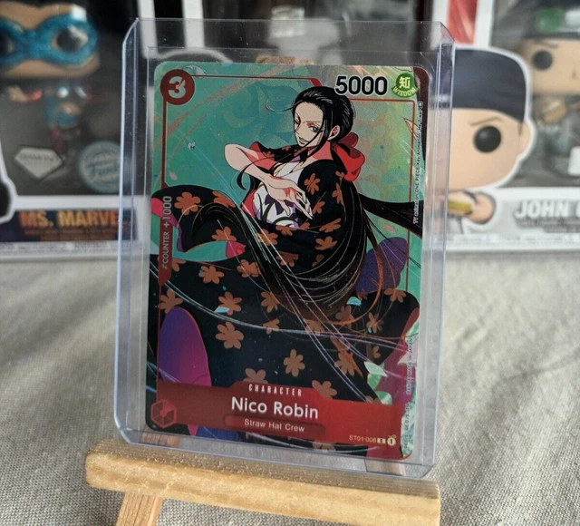 ONE PIECE CARD Game - Nico Robin - ST01-008 - GB Collection - ENG - NM EUR 18,00 - PicClick FR