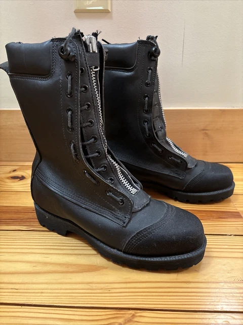 RANGER FIREWALKER BOOTS Men’s 5.5 M USA 3044 Black Leather Work Boots ...