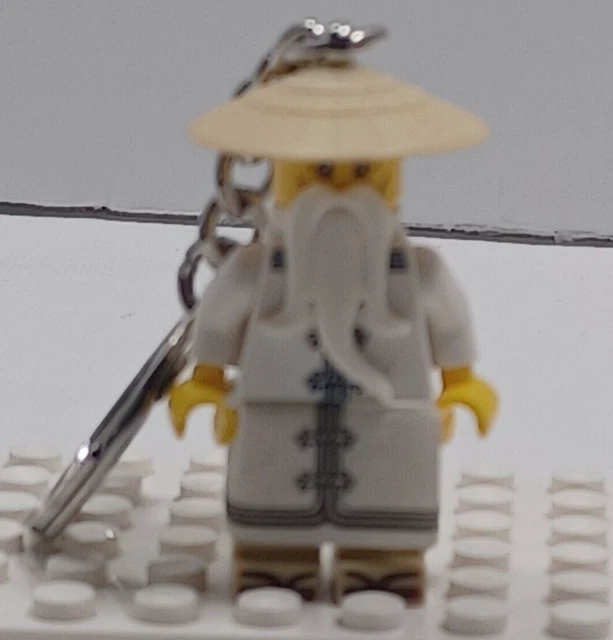 LEGO NINJAGO MASTER Sensei Wu Portachiavi minifigure EUR 3,28 - PicClick IT