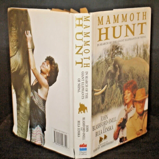 ** SIGNED ** Rula Lenska & John Blashford-Snell Mammoth Hunt 1st/1st ...