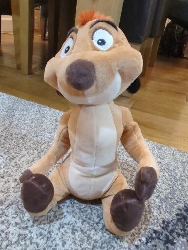 DISNEY THE LION King Timon plush soft toy Genuine Whitehouse Leisure £5 ...