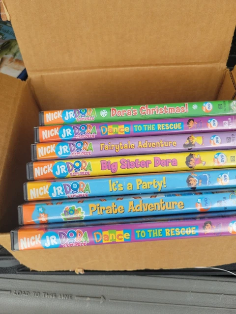 DISNEY MICKEY MOUSE Nickelodeon Dora The Explorer 7 DVD Movies Lot £28. ...