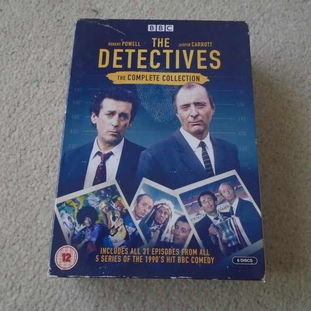 THE DETECTIVES COMPLETE DVD Box Set Series 1 to 5 Jasper Carrott Robert ...