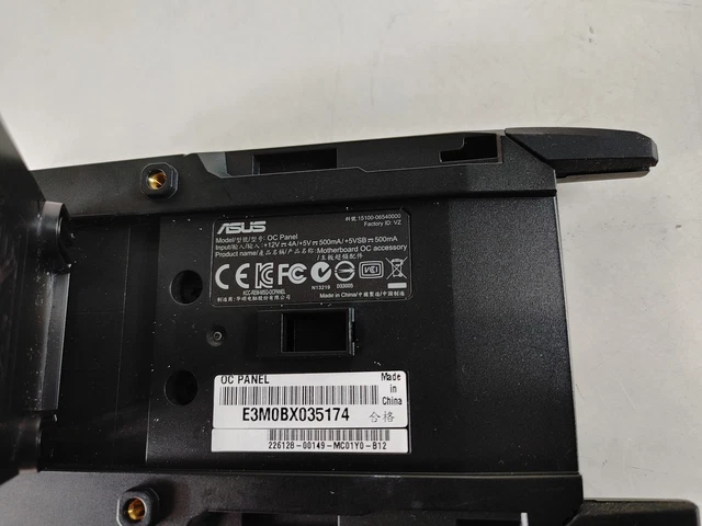 ASUS OC PANEL Overclocking Command Centre For ROG Motherboard £67.85 ...