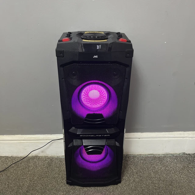 JVC MX-D528B 200W Bluetooth Megasound Party Speaker Black £35.02 ...