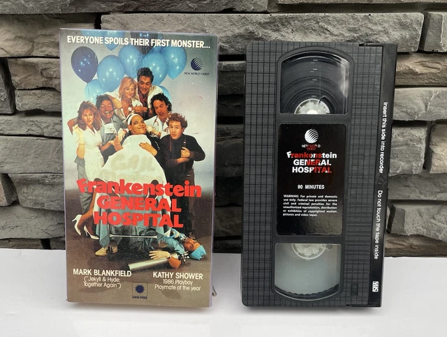 FRANKENSTEIN GENERAL HOSPITAL VHS TROMA 1986 Comedy Horror Spoof RARE ...