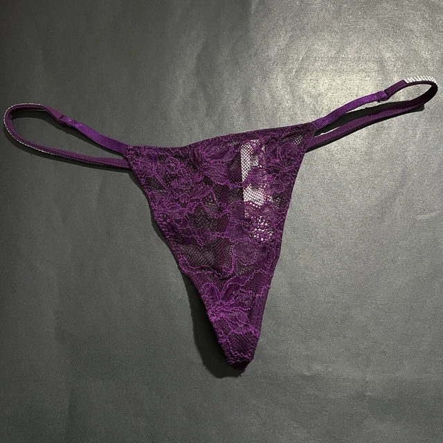 NWT VICTORIAS SECRET Very Sexy Thong/String Micro Rhinestone Women’s Xs ...