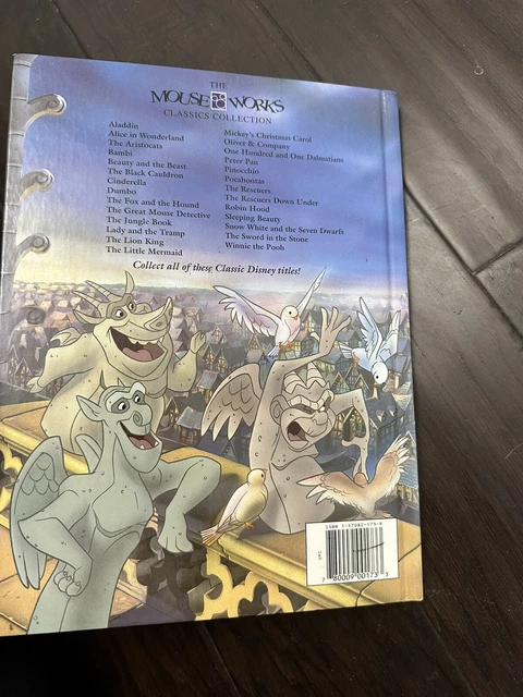 DISNEY THE HUNCHBACK of Notre Dame Mouse Works Hard Cover Vintage 1996 ...