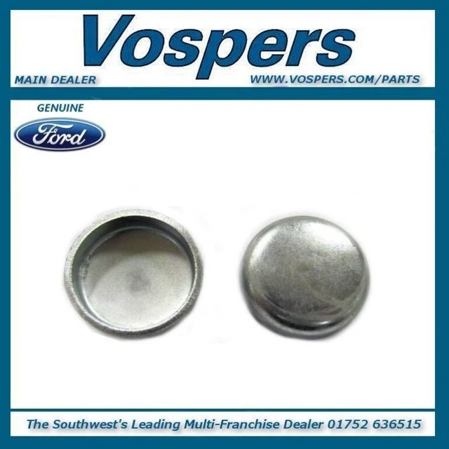 GENUINE FORD VARIOUS Models 25mm Cylinder Head Core Plugs x2 1455107 £7 ...